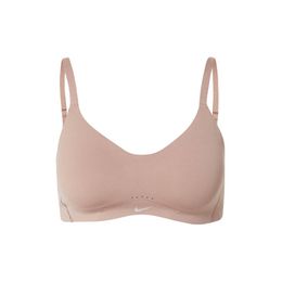 Nike Sport-BH 'ALATE MINIMALIST' Damen Gr&ouml;&szlig;e XL nude / hellgrau