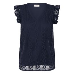 Cream Bluse 'Danika' Damen Gr&ouml;&szlig;e M navy