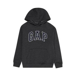GAP Sweatshirt 'HERITAGE' Jungen Gr&ouml;&szlig;e 140/146 anthrazit / wei&szlig;