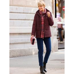 Steppjacke Classic Basics, Damen, Gr. 38, rot (burgund), 100% Polyester, Wattierung:100% Polyester, unifarben, Langarm, Jacken