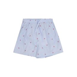 Vero Moda Girl Shorts 'VMODEA' Mädchen Größe 140 hellblau / dunkelrot / schwarz / weiß