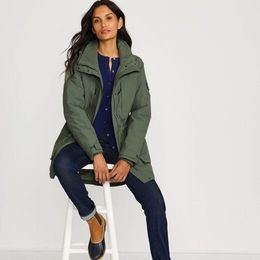 LANDS' END Wasserdichter Parka SQUALL, Damen,  Blau, Nylon, by Lands' End