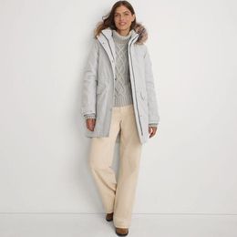 LANDS' END Expeditions-Daunenparka, Damen,  Grau, Polyester, by Lands' End