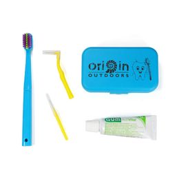 Origin Outdoors Zahnputzset Travel blau