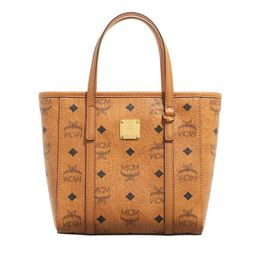 MCM Shopper - MCM Toni Vi Shopper Mni Co - Gr. unisize - in Cognacbraun - f&uuml;r Damen