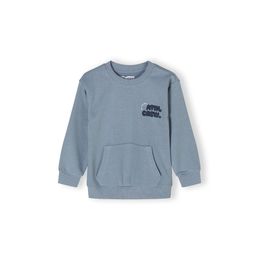 MINOTI Sweatshirt Jungen Gr&ouml;&szlig;e 80/86 blau / navy / taubenblau