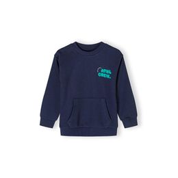 MINOTI Sweatshirt Jungen Gr&ouml;&szlig;e 92/96 dunkelblau