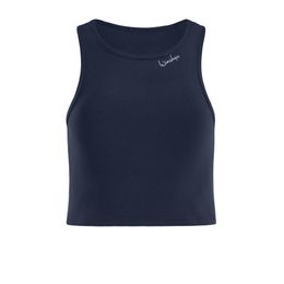 WINSHAPE Sporttop 'AET135LS' Damen Gr&ouml;&szlig;e XXL anthrazit / hellgrau