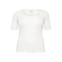 Kaffe Curve T-Shirt 'Britt' Damen Gr&ouml;&szlig;e XL wei&szlig;