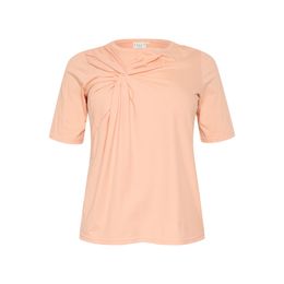Kaffe Curve T-Shirt 'Eloisa' Damen Gr&ouml;&szlig;e XL apricot