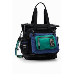 Desigual Rucksack Damen Gr&ouml;&szlig;e One Size blau / t&uuml;rkis / nachtblau