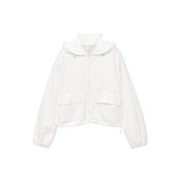 Pull&Bear Pull&bear Jacke Damen Gr&ouml;&szlig;e L wei&szlig;