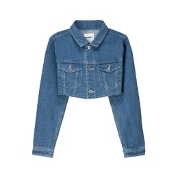 Bershka Jacke Damen Gr&ouml;&szlig;e L blue denim Sommerjacke