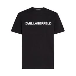 K by KARL LAGERFELD Karl Lagerfeld T-Shirt Herren Gr&ouml;&szlig;e XL schwarz / wei&szlig;