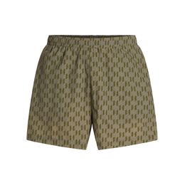 K by KARL LAGERFELD Karl Lagerfeld Badeshorts Herren Gr&ouml;&szlig;e M oliv / dunkelgr&uuml;n