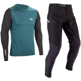 Leatt Ride Kit MTB 1.0 - MTB Jerseys langarm - teal