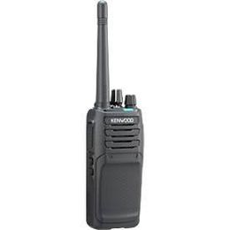 DMR-Funkgerät Kenwood NX-1200D-FN, lizenzfrei, analog/digital, 260 Kanäle, bis 6 km, bis 14,5 h, LC-Display, IP54/55, inkl. Zubehör, schwarz