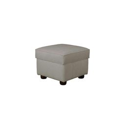 Polsterhocker Home Affaire "CHARENTE, Chesterfield Hocker, Ma&szlig;e B/T/H: 55/55/73 cm", grau (taupe), B:55cm H:73cm T:55cm, 100% Polyester, Hocker, Polsterhocker, passend zur Serie Charente, in hochwertiger Verarbeitung