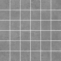 Wellker Mosaik David anthrazit rektifiziert Mosaikfliesen, lappato anpoliert