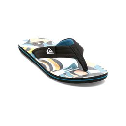 Quiksilver Sandale »Molokai Layback« White/Black/Blue 9(42) 9(42) Material: Canvasobermaterial aus Baumwolle