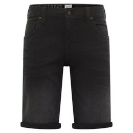 Mustang Slim-fit-Jeans »Herren Style Chicago Shorts Z« 803 schwarz 36 36 True Denim Look mit dem Komfort einer Jogginghose
