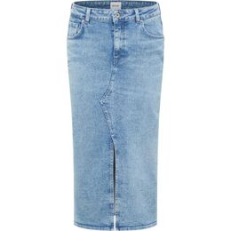 Mustang Maxirock »Damen Style Eureka Denim« mittelblau 27 27 Schmaler Schnitt