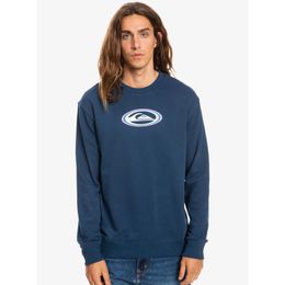 Quiksilver Sweatshirt »Temper Trap« Insignia Blue L L Stoff: Baumwolle ...