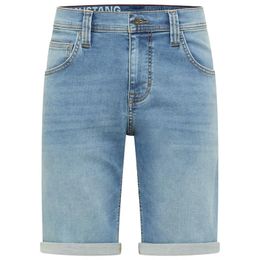 Mustang Slim-fit-Jeans »Herren Style Chicago Shorts Z« 303 mittelblau 38 38 True Denim Look mit dem Komfort einer Jogginghose