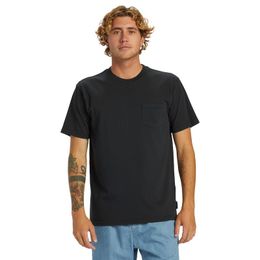 Quiksilver T-Shirt »Saltwater« schwarz XS XS Material: Gekämmter, ringgesponnener...