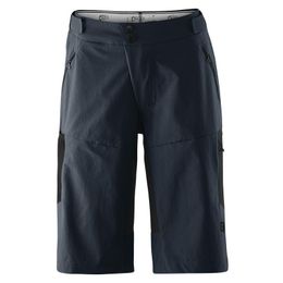 Gonso Radhose »CASINA« Damen Bike-Shorts, Fahrradhose, Sitzpolster und Taschen, Bund flexibel nachtblau 40 - Normalgrößen Normalgrößen 40...
