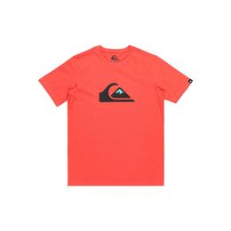 Quiksilver T-Shirt »Comp Logo« Cayenne 10 10 Stoff: Baumwoll-Jersey-Stoff [160 g/m2]