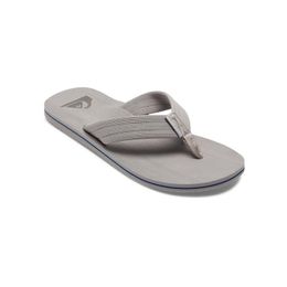 Quiksilver Sandale »Molokai Layback« Grey/White/Grey 6(39) 6(39) Obermaterial: Weiches, wildlederartiges...