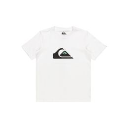 Quiksilver T-Shirt »Comp Logo« White 10 10 Stoff: Baumwoll-Jersey-Stoff [160 g/m2]