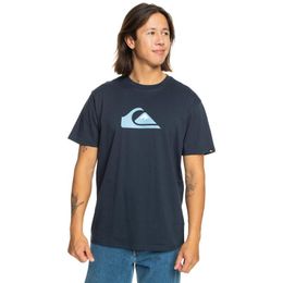 Quiksilver T-Shirt »Comp Logo« Dark Navy M M Stoff: Baumwoll-Jersey-Stoff [160 g/m2]