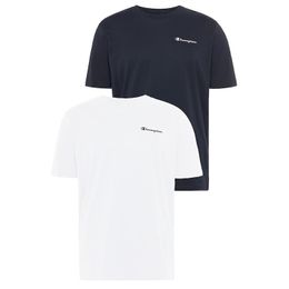 Champion T-Shirt Packung, 2er-Pack marine/wei&szlig; 3XL 3XL Doppelpackung T-Shirts von Champion