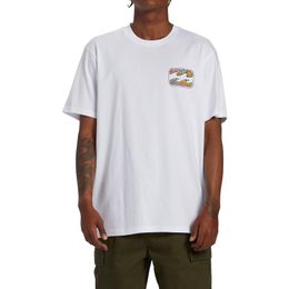 Billabong T-Shirt »Crayon Wave« White L L Kollektion: „Still Filthy"-Kollektion