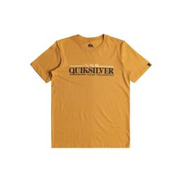 Quiksilver T-Shirt »Gradient Line« Mustard 12(148-156cm) 12(148-156cm) Stoff: Baumwoll-Jersey-Stoff [160 g/m2]