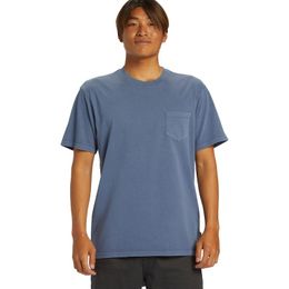 Quiksilver T-Shirt »Saltwater« Crown Blue L L Material: Gekämmter, ringgesponnener...
