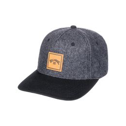 Billabong Snapback Cap &raquo;Stacked&laquo; Charcoal Einheitsgr&ouml;&szlig;e Stoff: Baumwoll-Twill-Canvas-Stoff