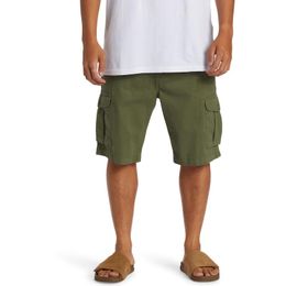 Quiksilver Bermudas »Crucial Battle Cargo« Four Leaf Clover 38XXL 38XXL Material: Gepeachter Twill-Stoff aus Baumwolle