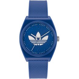 adidas originals Quarzuhr »PROJECT TWO« Armbanduhr, Damenuhr, Herrenuhr, unisex, analog blau 0 Modische Armbanduhr für Sie & Ihn