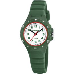Calypso Watches Quarzuhr »Junior Collection« Kinderuhr, Armbanduhr, analog, Beleuchtung, ideal auch als Geschenk khaki Ansprechende Kinderarmbanduhr