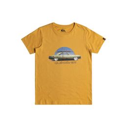 Quiksilver T-Shirt »Qs Steel« Mustard 8 8 Stoff: Baumwoll-Jersey-Stoff [160 g/m2]