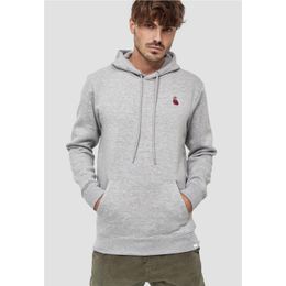 Kapuzensweatshirt MIKON, Herren, Gr. L, grau, 65% Baumwolle, 35% Polyester, unifarben, normal, ohne Ausschnitt, Sweatshirts, im zeitlosen Design