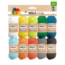 URSUS 10er-Set: Wollgarne "Intensiv", je 10 g - 12% | Schulzubehoer