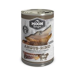 MOON Ranger Angus-Rind mit Süßkartoffeln Hunde-Nassfutter getreidefrei 400g