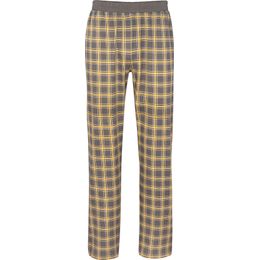 Herren Schlafanzug-Hose anthrazit-kariert, Gr&ouml;&szlig;e 52/54