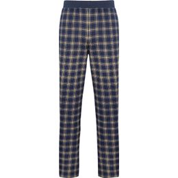Herren Schlafanzug-Hose marine-kariert, Gr&ouml;&szlig;e 60/62
