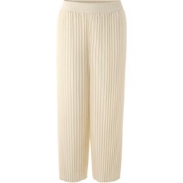 Damen Schlupfhose in Plissee-Qualit&auml;t champagner, Gr&ouml;&szlig;e 54