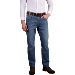 Herren 5-Pocket-Jeans mit spezieller Waschung blue denim, Gr&ouml;&szlig;e 26